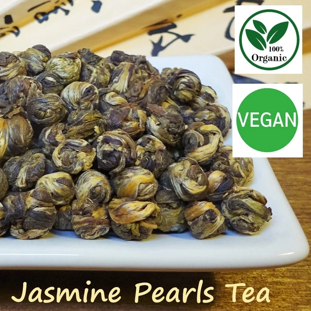 JASMINE PEARL TEA Organic New Buddhas Tears Premium Quality Australian ...