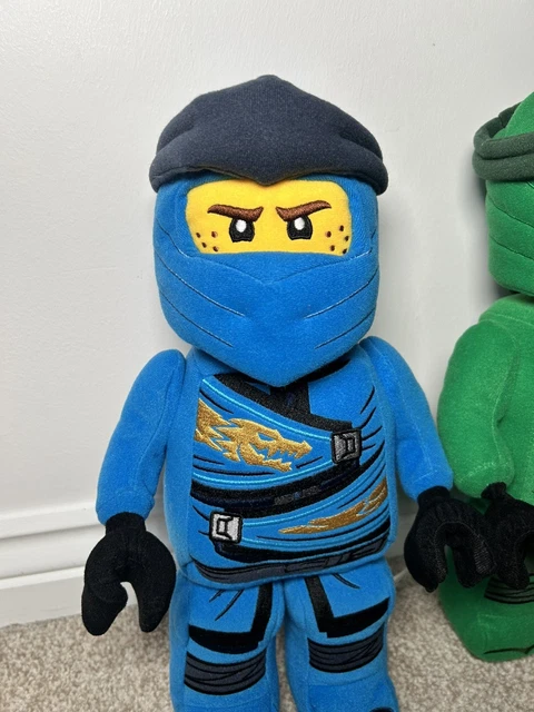 LEGO NINJAGO PLUSH Soft Minifigure x 4 -Lloyd Jay Kai Cole Green Red ...