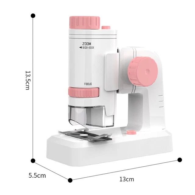 DISCOVER THE MICROSCOPIC World with a Portable Microscope 200X ...