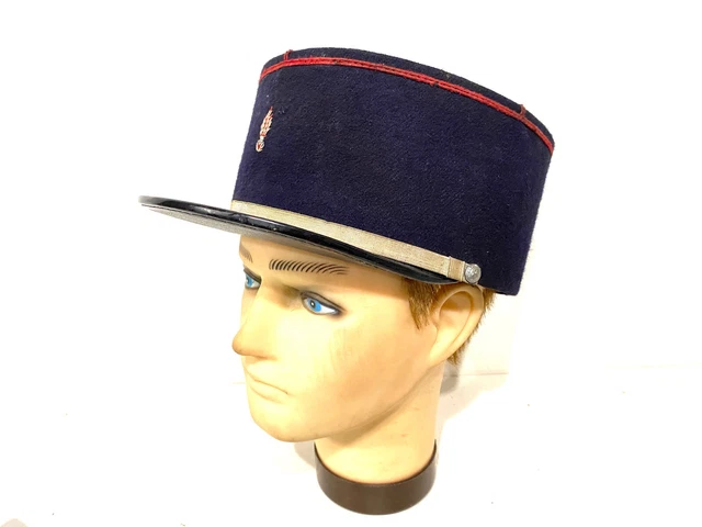 ANCIEN KÉPI UNIFORME Militaire Sapeur Pompier Alsace année 1940/50 ww2 ...