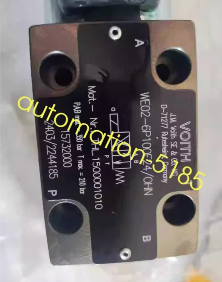 1PCS VOITH HYDRAULIC valve WE02-6P100E24/OHN, brand new fedex or DHL £ ...
