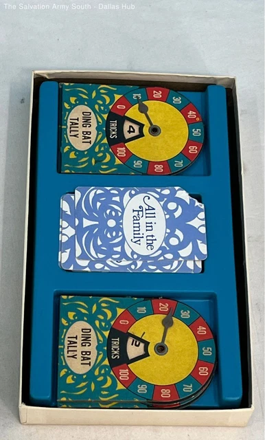 COMPLETE ARCHIE BUNKER'S Card Game "ALL IN THE FAMILY" Milton Bradley ...