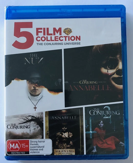 THE CONJURING UNIVERSE Collection Blu-Ray 5-Disc Box Set *NEW* 5-Films ...