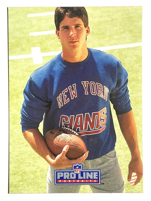 CARTE RECRUE ED MCCAFFREY New York Giants 1991 Pro Line Portraits ...