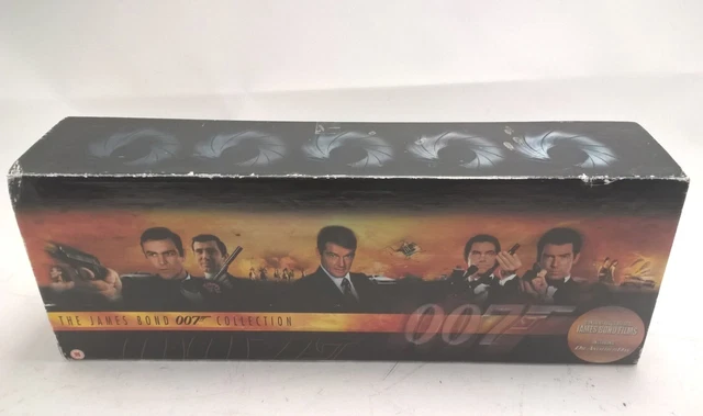 THE JAMES BOND 007 Collection VHS Limited Edition Box Set 20 Official ...