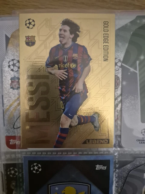 LIONEL MESSI GOLD Edge Edition Match Attax 2024/2025 £16.00 - PicClick UK