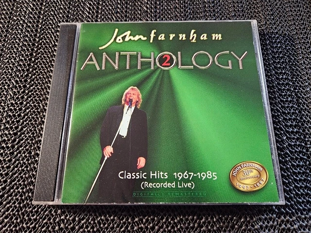 JOHN FARNHAM - Anthology 2 Classic Hits 1967-1985 (Recorded Live ...