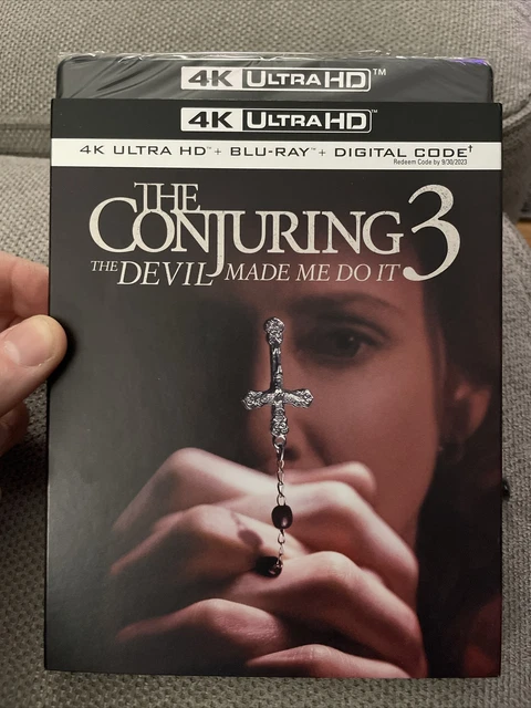 THE CONJURING 3: The Devil Made Me Do It 4K Ultra HD + Blu-Ray w ...