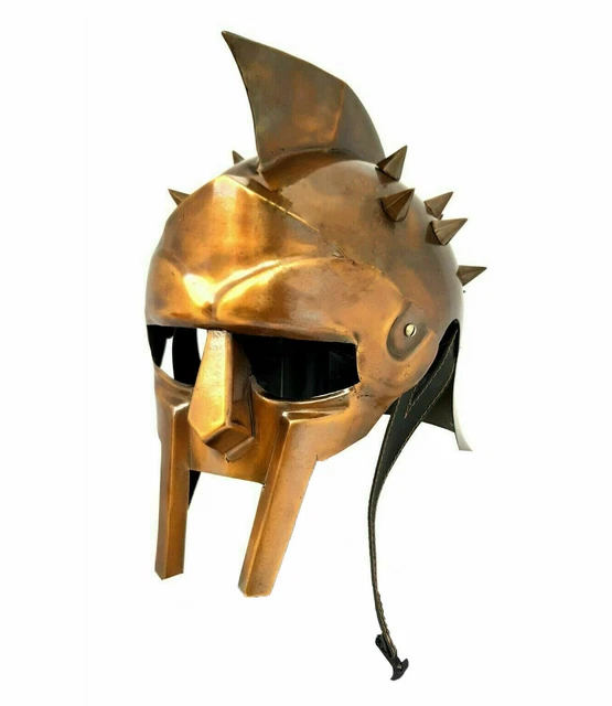 GLADIATOR 18 ANZEIGE Steel Warrior Kopfbedeckung Medieval Helm Spaniard ...