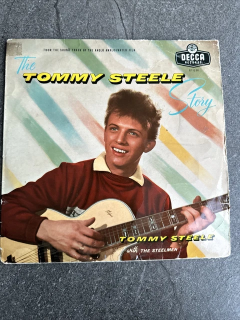 TOMMY STEELE: &THE Tommy Steele Story" Decca LF 1288 1957. Original 10 ...