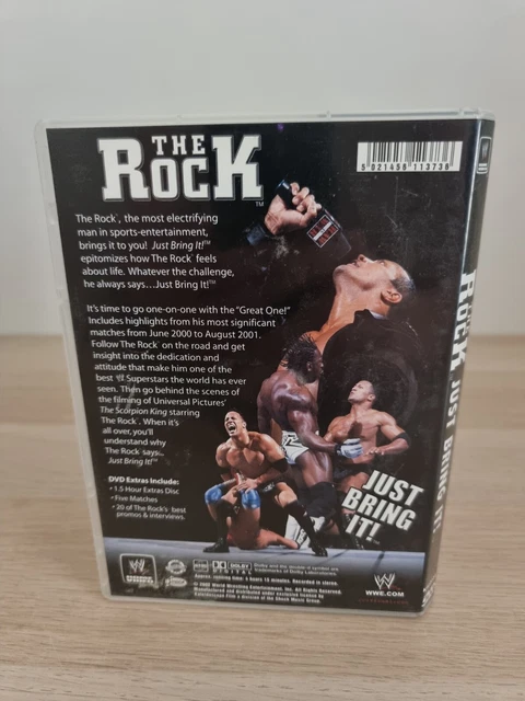 WWE THE ROCK Just Bring It DVD Region 4 NTSC Wrestling 90's $25.94 ...