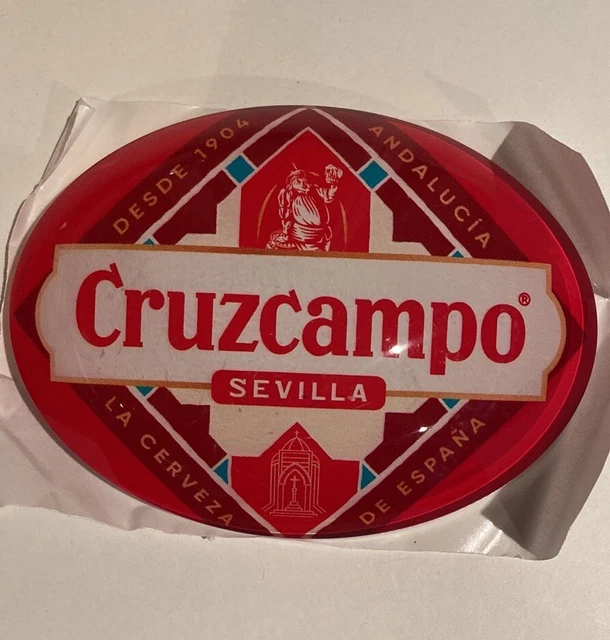 CRUZCAMPO OVAL FISHEYE Badge, Beer Pump, Font, Mancave, Bar, Pub £13.99 ...