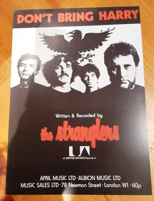 The Stranglers Poster FOR SALE! - PicClick UK