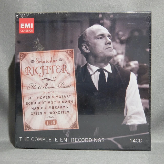 EMI SVIATOSLAV RICHTER: Complete Recordings 14CD Box Set (sealed) $30.00 - PicClick AU