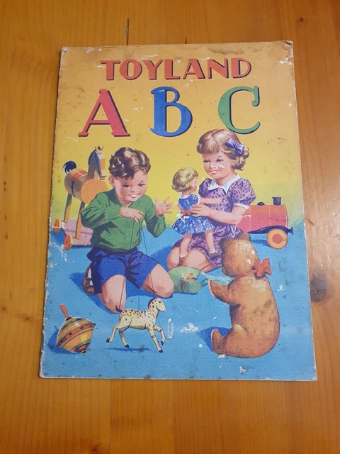 TOYLAND A B C . Childrens Picture Story Book. c1950's EUR 12,19 ...