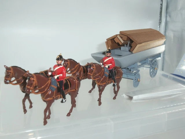 BRITAINS 5962 ROYAL Engineers Horse Drawn Pontoon Bridge Section Toy ...