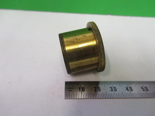 ANTICO OTTONE BECK UK Condensatore Raro Microscopio Parte As Nella Foto ...