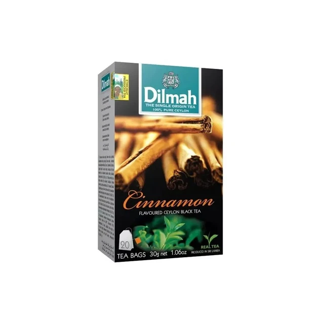DILMAH FUN CINNAMON Ceylon Black Tea-20 Free Shipping World Wide $15.36 ...