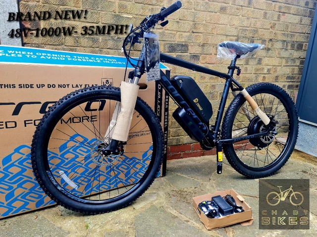 CARRERA VENGEANCE ELECTRIC Mountain Bike-BRAND NEW!! 48V-1000W - 35MPH ...