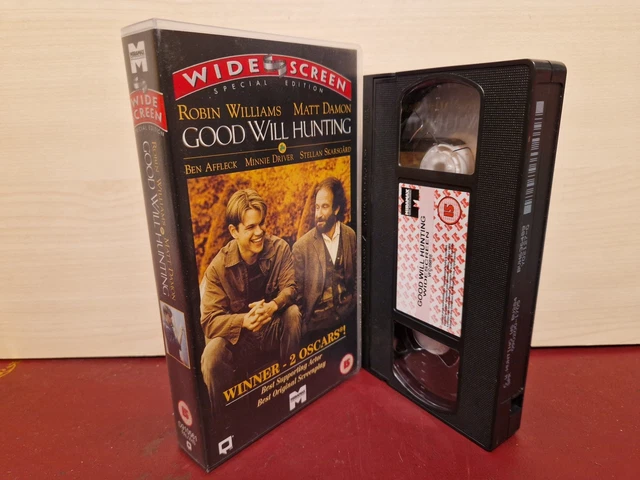 GOOD WILL HUNTING - Wide Screen Special Edition - PAL VHS Video Tape ...