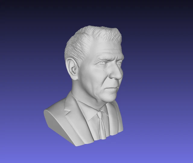 PRESIDENT RONALD REAGAN 3D Printed Bust Statue Figure Sculpture PICK ...