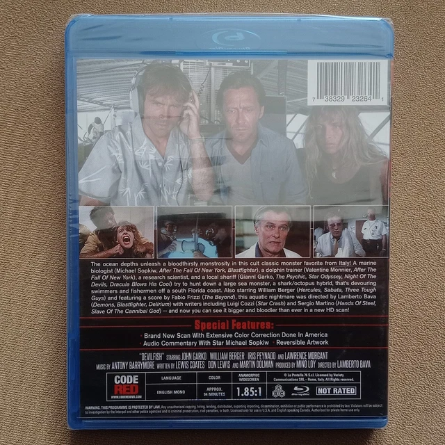 DEVILFISH / DEVIL Fish / Monster Shark / Shark: Rosso nell'Oceano blu ...