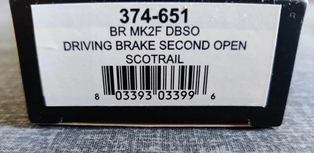 GRAHAM FARISH N gauge Scotrail Mk2F DBSO Driving Brake 374-651 NEW ...