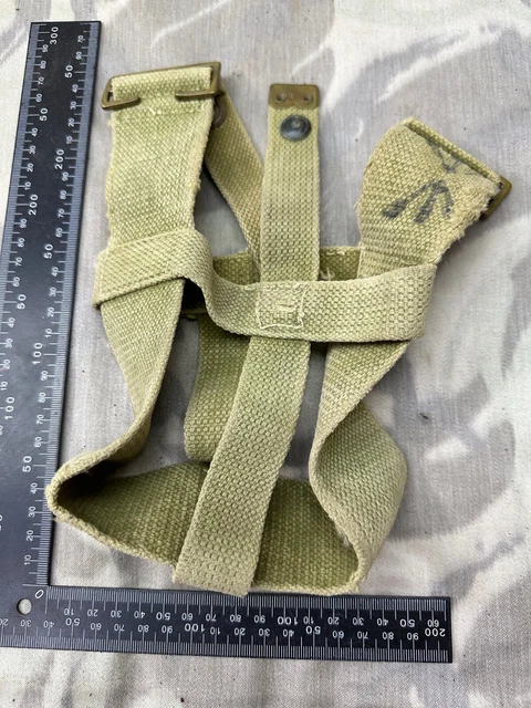 ORIGINAL WW1 BRITISH Army 1908 08 Pattern Webbing Waterbottle Carrier £ ...