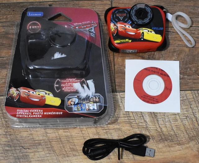 DISNEY PIXAR CARS 3 Lexibook Digital Camera 5 MP Lightning McQueen 95 ...