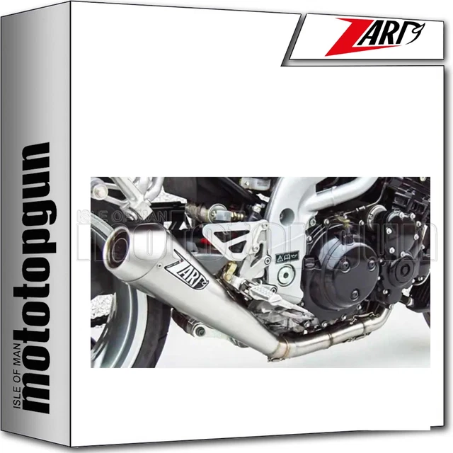 ZARD RACING EXHAUST Conical Edelsthal Triumph Speed Triple 955 2004 04 ...