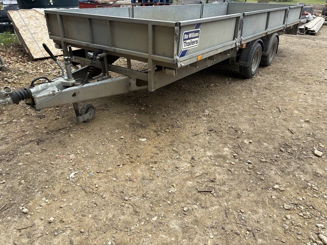 IFOR WILLIAMS LM186G 18' Drop Side Trailer £4,500.00 - PicClick UK