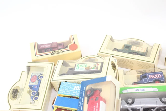 BOXED DIECAST MODELS Lledo Corgi Hotwheels Cars Collection Joblot £30. ...