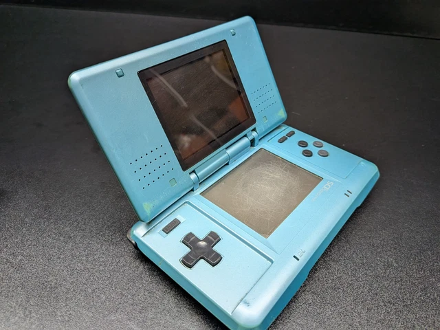 NINTENDO DS ORIGINAL Handheld Console Only Teal For Parts Or Repairs ...