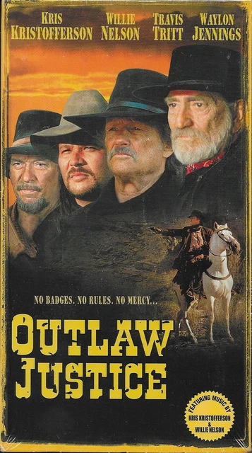 OUTLAW JUSTICE-VHS-NEW-KRIS KRISTOFFERSON-WILLIE Nelson-Travis Tritt £4 ...