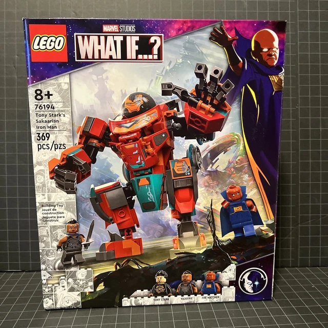 LEGO MARVEL TONY Stark's Sakaarian Iron Man Building Set 76194, Ironman ...