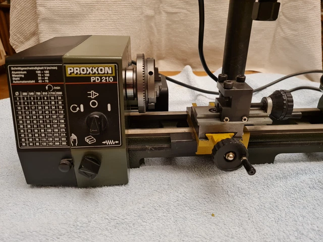 PROXXON PD 210 Drehbank mit Feinfräse PF 210 EUR 650,00 - PicClick DE