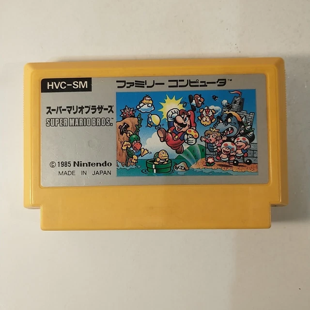 SUPER MARIO BROS. 1 (Nintendo Famicom FC 1985) Japanese NES NTSC-J ...