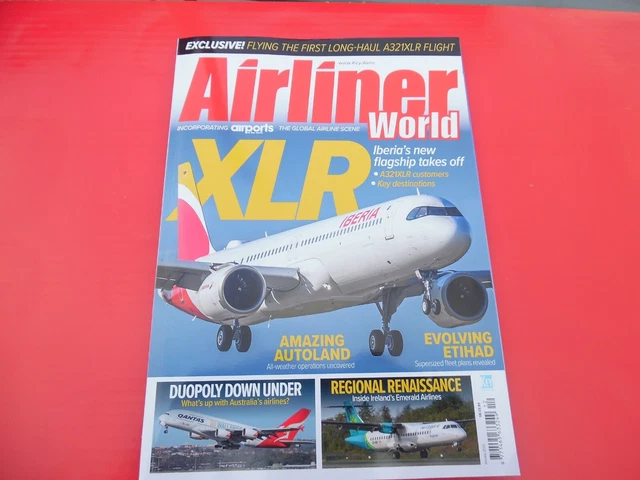 AIRLINER WORLD MAGAZINE January 2025 Free Calendar £2.23 - PicClick UK