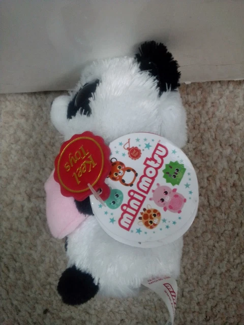KEEL TOYS MINI Motsu Noodles The Panda Black & White 4” Plush Soft Toy ...