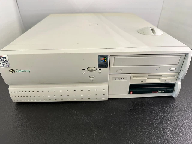 VINTAGE GATEWAY E-3200 350 MHz Desktop Computer Intel Pentium II - READ ...