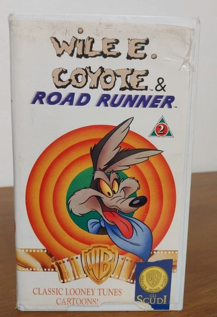 ROAD RUNNER VHS Wile E Coyote VHS 1992 Looney Tunes Collectable Rare ...