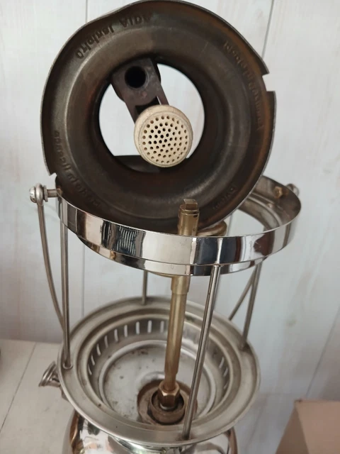 RARE LAMPE À Pression AIDA 214 , état exceptionnel, no Lilor Hasag ...