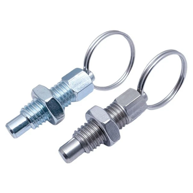 CIRCULAR RING PULL Pin Set for Fitness Equipment 4PCS Steel Accessories ...