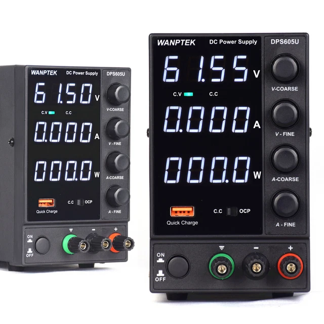 WANPTEK LAB DPS605U 0-60V 0-5A 300W DC-Schaltnetzteil 4-stellige LED-Anzeige NEU EUR 99,00 ...