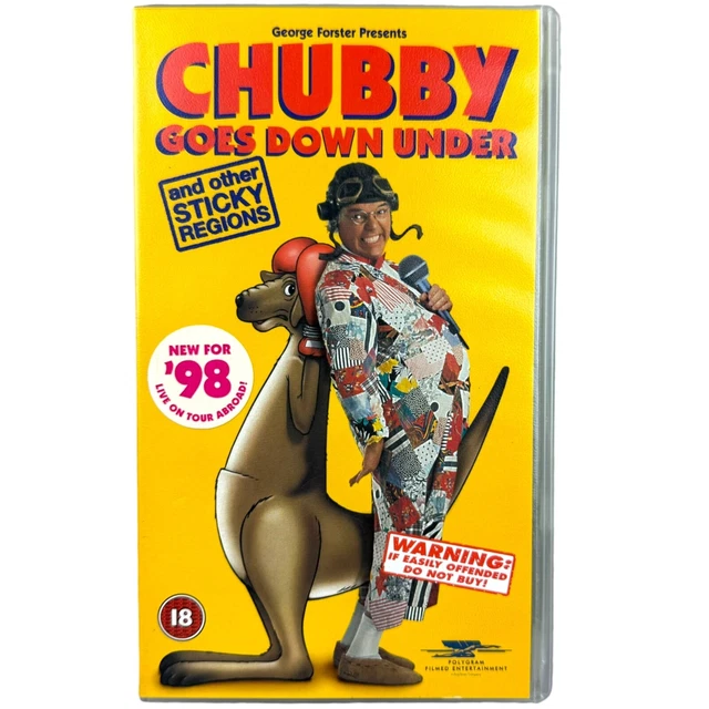 ROY CHUBBY BROWN Video VHS Comedy Stand Up Video Cert 18 1998 £19.99 ...
