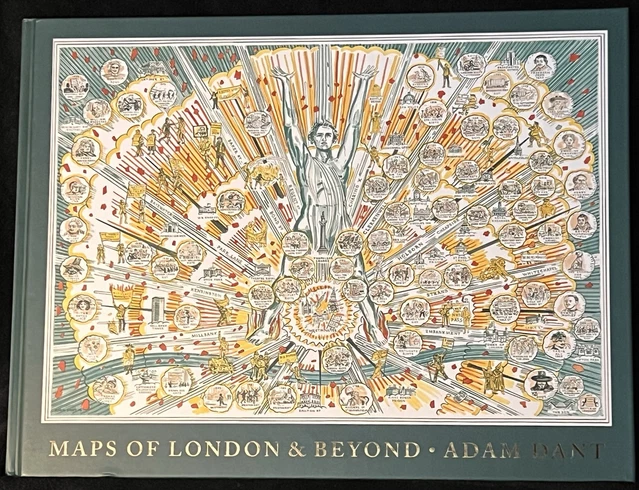 MAPS OF LONDON & Beyond ~ by Adam Dant ~ Signed ~ 1st Edition 2018 £47. ...