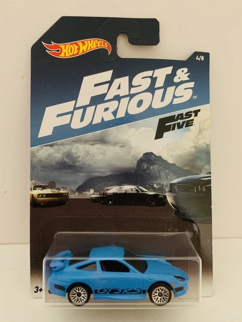 HOT WHEELS FAST and Furious: Fast Five Porsche 911 GT3 RS Car Figure *4 ...