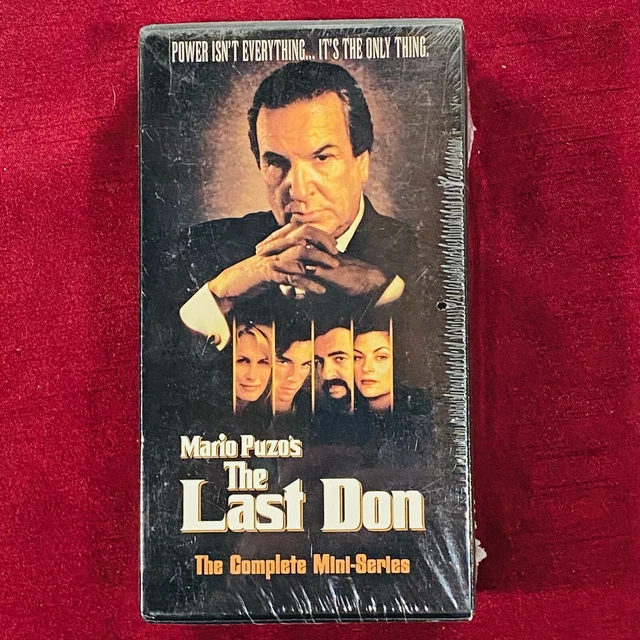 MARIO PUZO'S THE Last Don 3 VHS Complete Mini-Series Danny Aiello, Joe ...