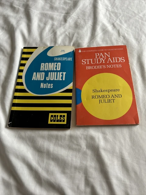 ROMEO AND JULIET Notes And Pan study Aids Notes Bundle - Coles/Pan EUR ...