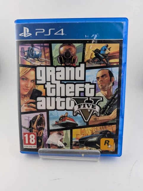 GTA GRAND THEFT Auto V GTA5 GTAV Sony PlayStation 4 PS4 Game £9.99 ...